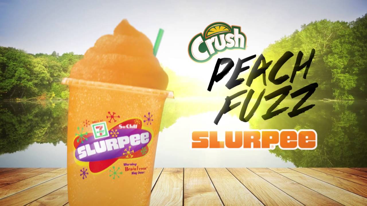 Peach Fuzz Slurpee - YouTube