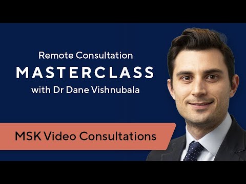 MSK Video Consultations with Dr Anthony Waring - RCM #3 - YouTube