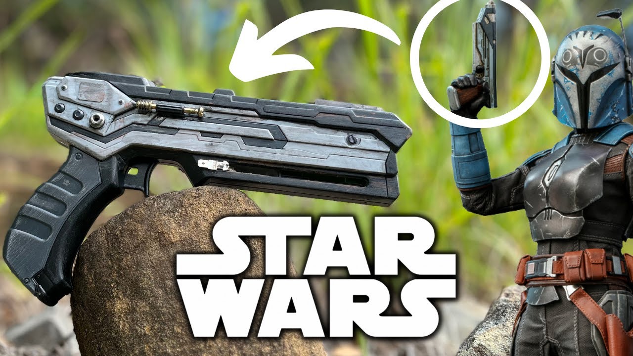 My Bo Katan Inspired Star Wars Blaster Build! - YouTube