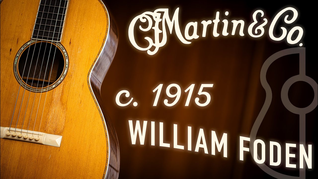 Martin William Foden Model Style D (c. 1915) | The Music Emporium - YouTube