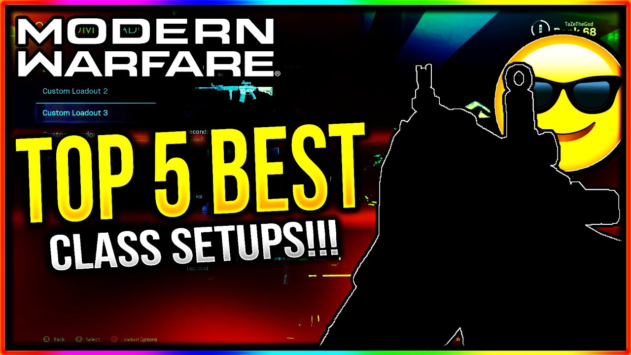 10 BEST CLASS SETUPS after 1.09 UPDATE in COD MW... (BEST CLASS SETUPS ...