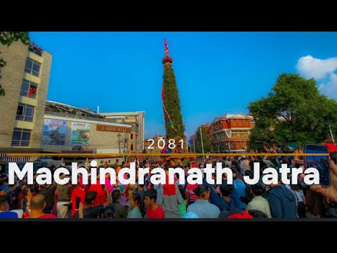 The begins of Rato Machindranath Jatra | from Pulchowk to Gabahal # ...