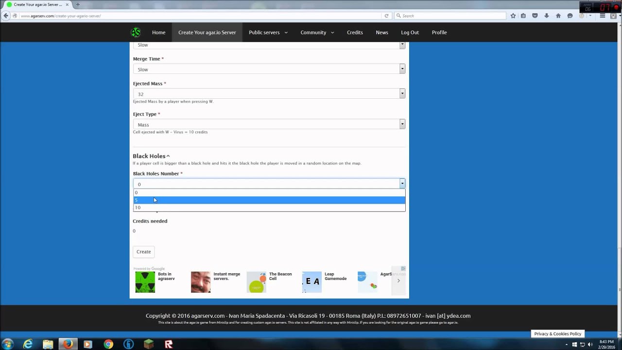 How to Make an Agario Private Server - YouTube