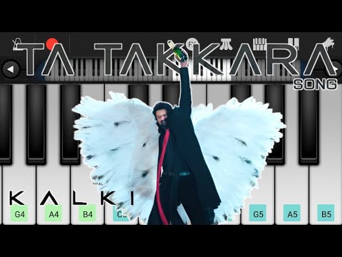 ta takkara song in piano | kalki complex song in piano | kalki 2898 AD ...