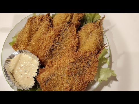 deep fry fish Sardines/Tamban