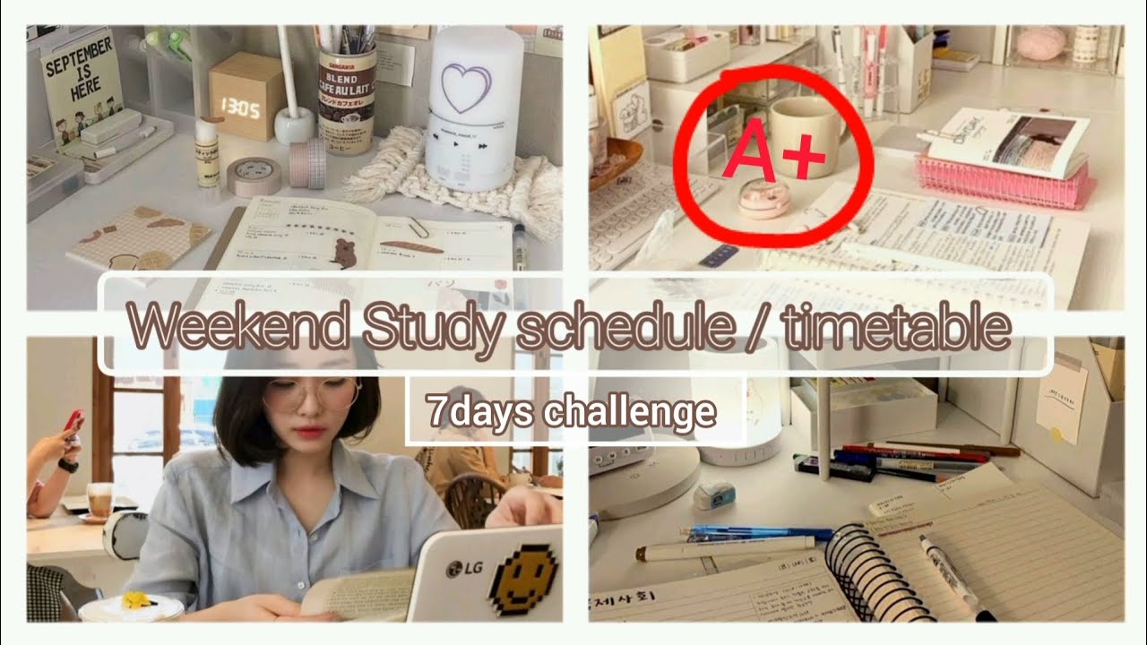 weekend timetable or schedule that willl give you mind-blowing results👀 ...