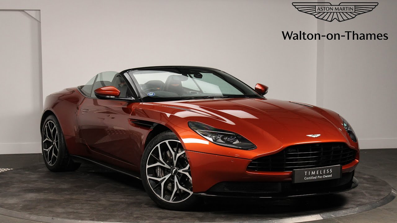 Do you like ORANGE? You'd LOVE this DB11 Volante Finished in Cinnabar ...