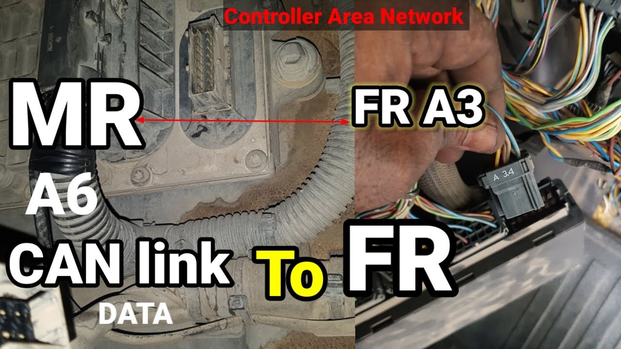 FR to MR CAN link info MERCEDES Benz Actors CAN Bus Chak Engine ...