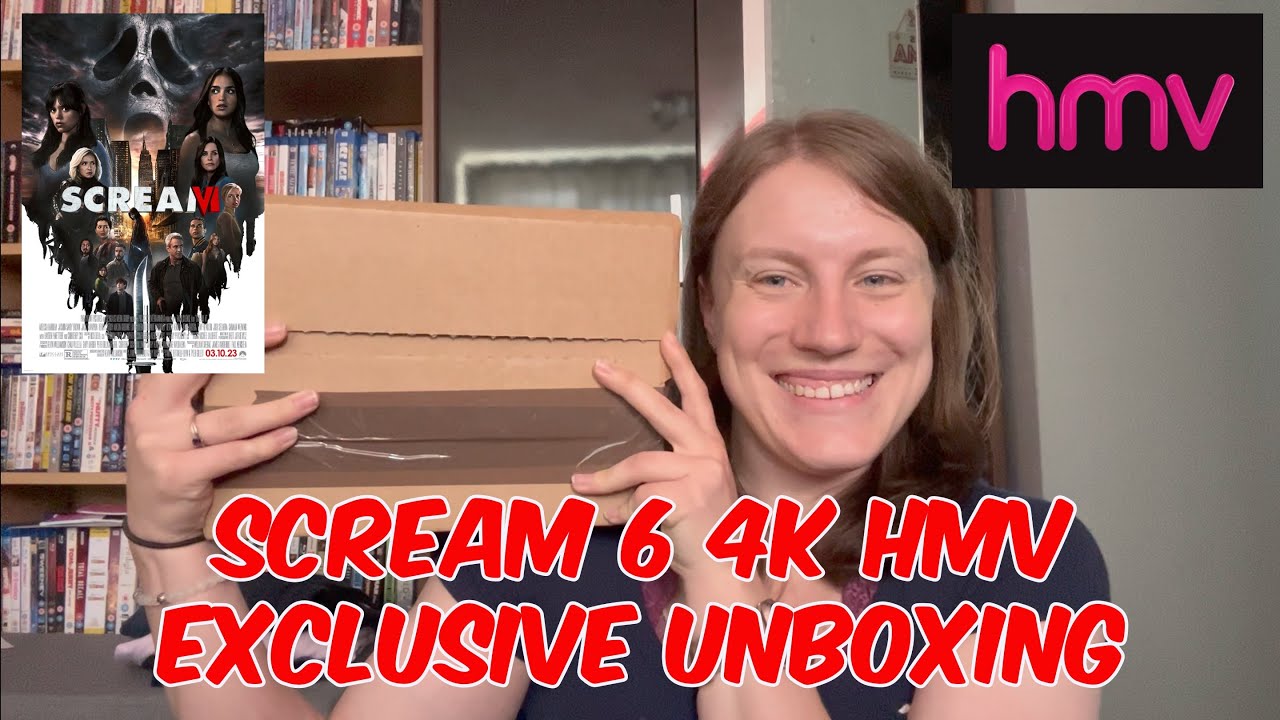 Scream 6 4K HMV Exclusive Unboxing - YouTube