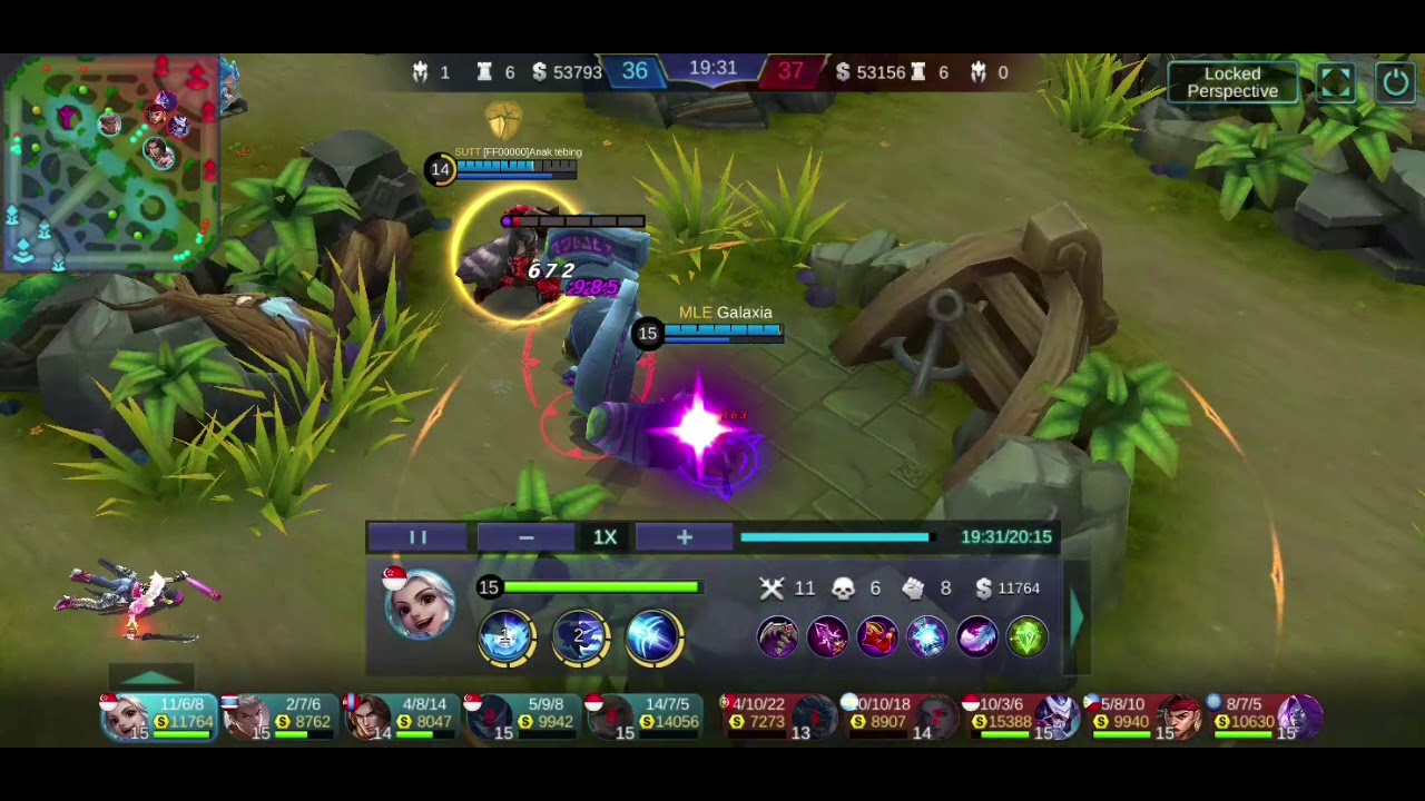 Mobile legends-Harith gameplay,my first savage - YouTube
