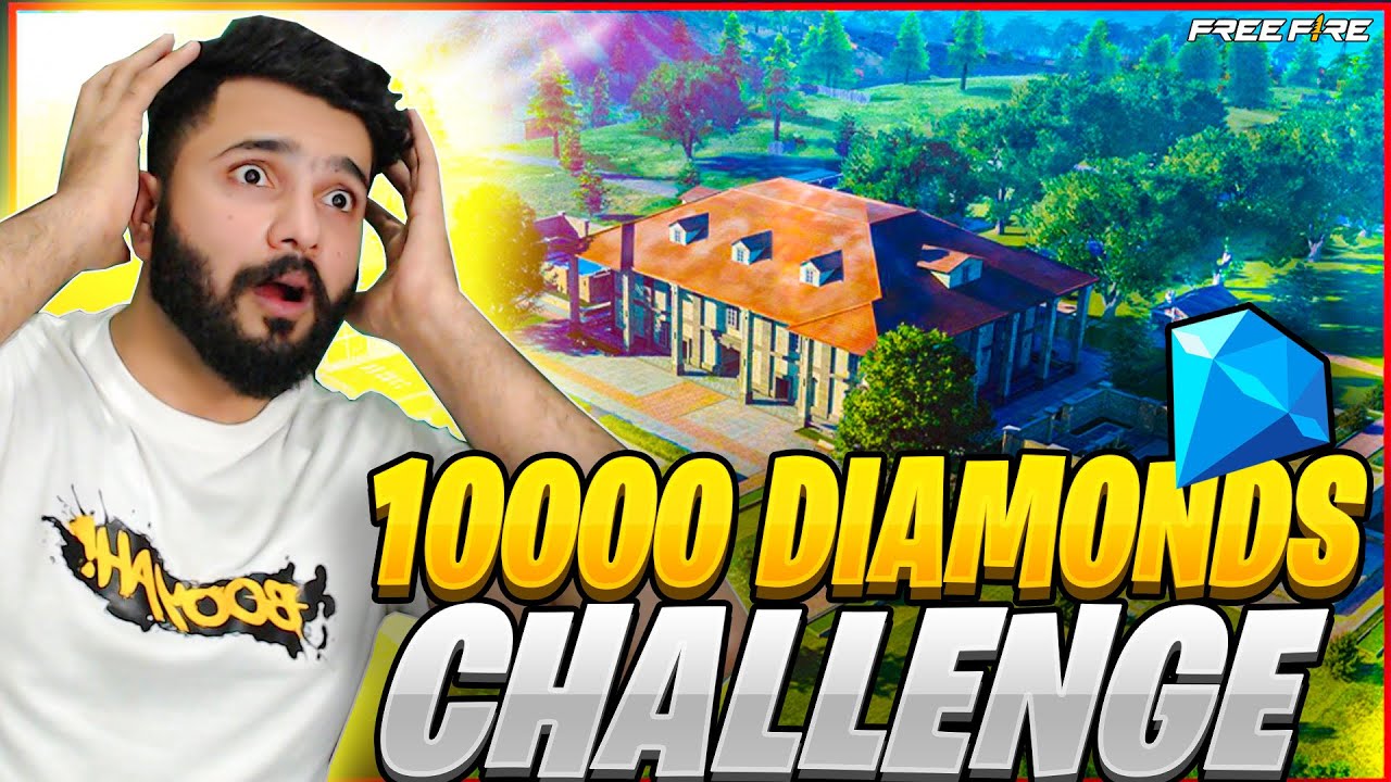 10 Thousand Diamonds 💎💎 Challenge On Peak😮😮 Garena Free Fire🔥🔥 @Zindabad_Plays - YouTube