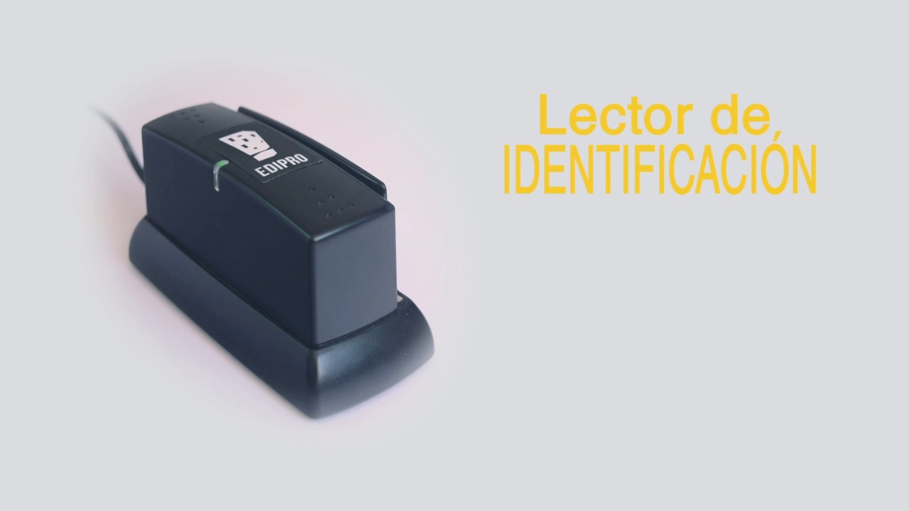 El lector de identificaciones de EdiPro - YouTube