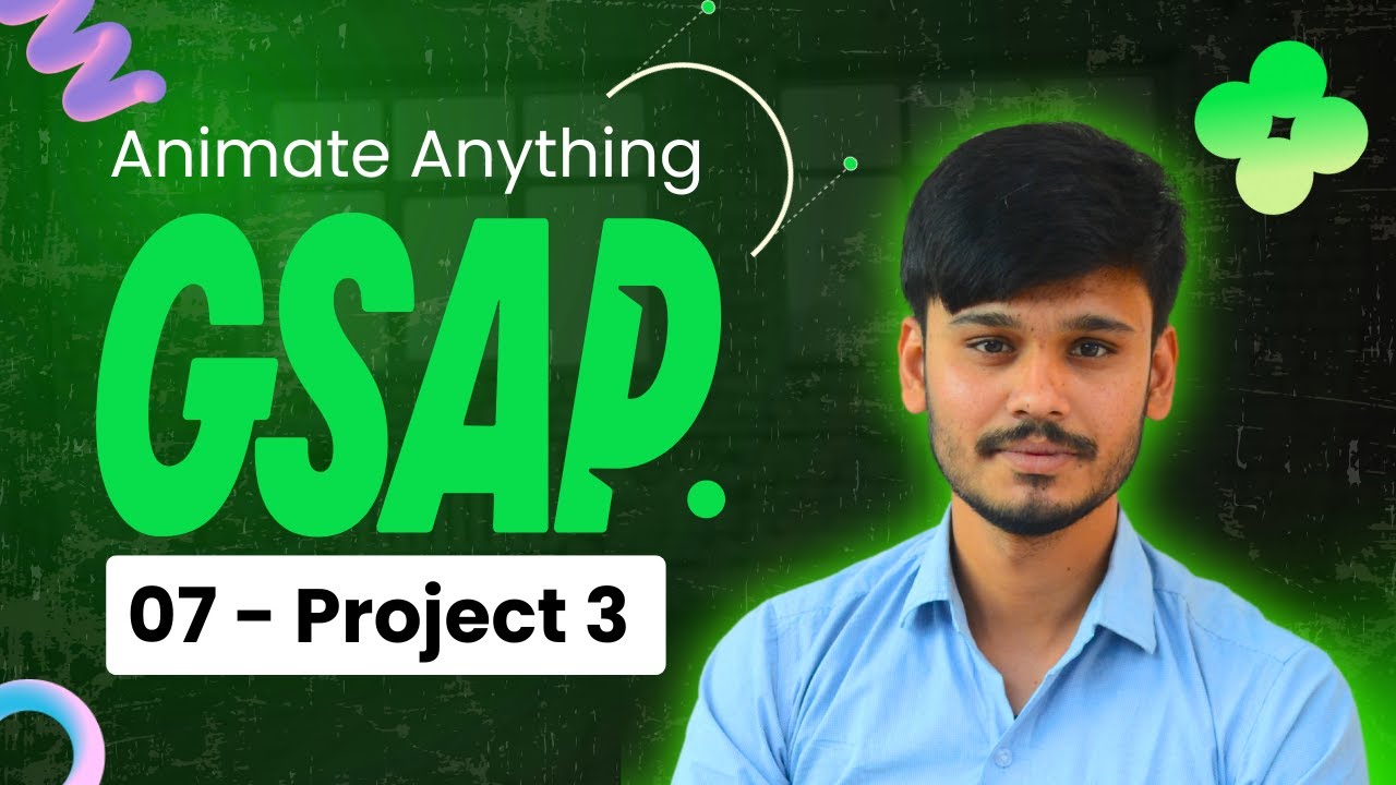 Create Scrolling Text Animations with GSAP | Complete GSAP Course ...