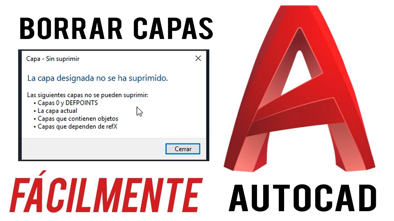 BORRAR Capas AutoCad F cil Y R pido 2022 YouTube borrar-capas-autocad-f-cil-y-r-pido-2022-youtube