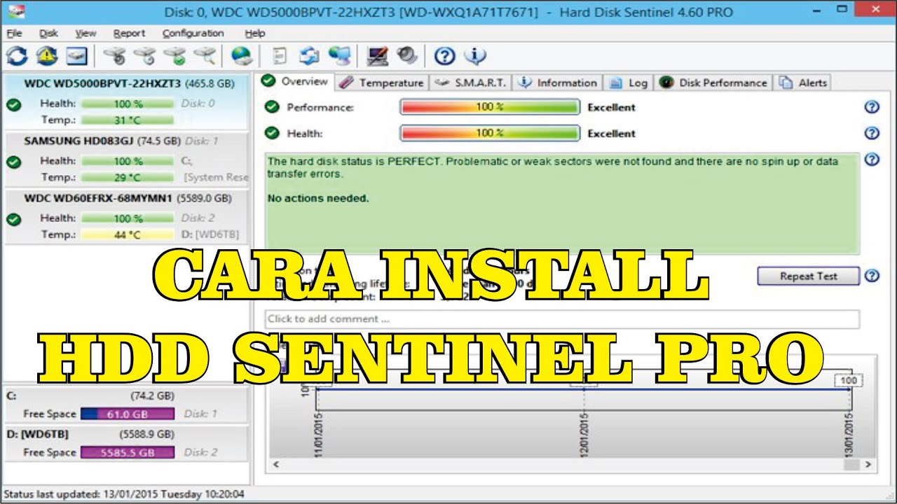 CARA_INSTAL_HDD_SENTINEL_PRO_DIPC_KITA. - YouTube