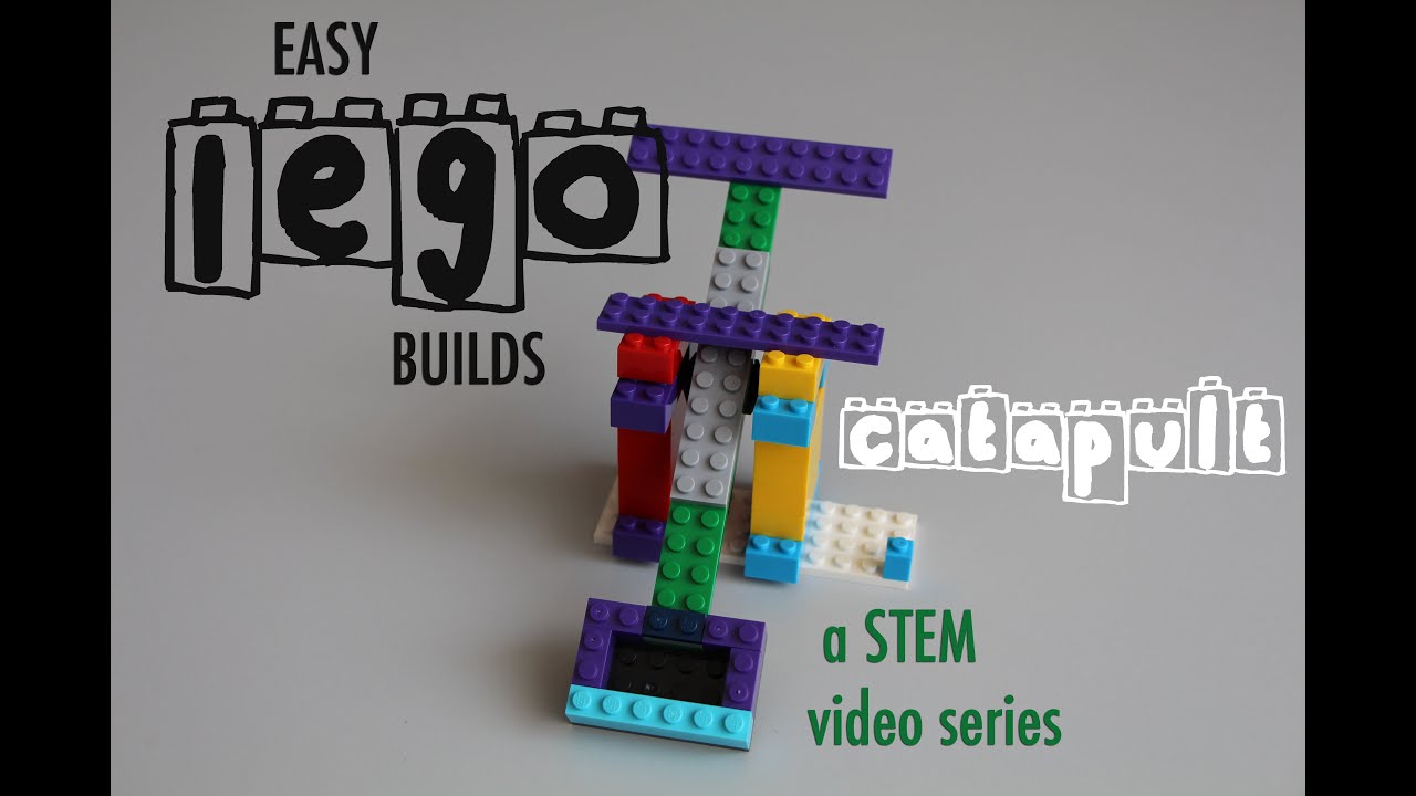 Easy LEGO Builds - Catapult - YouTube