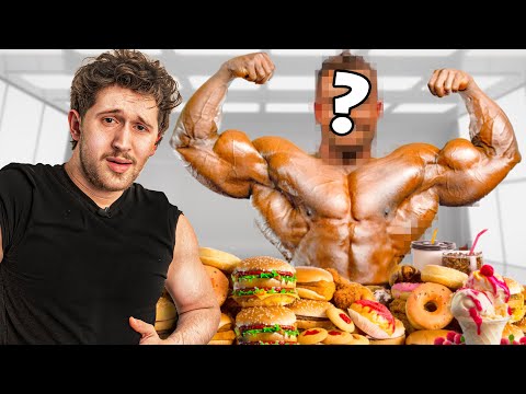 Fiz a dieta do maior bodybuilder do mundo!