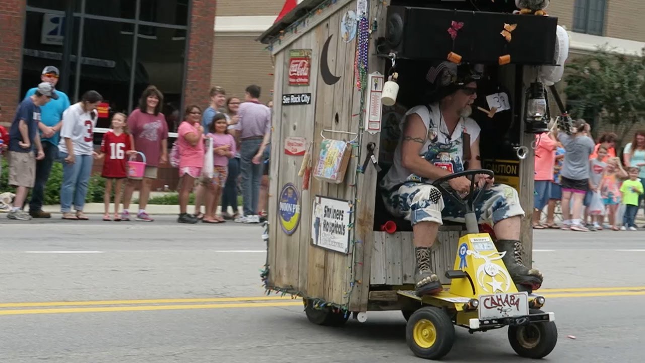 MOST REDNECK GO KART - Cullman County Fair Parade 2016 - YouTube