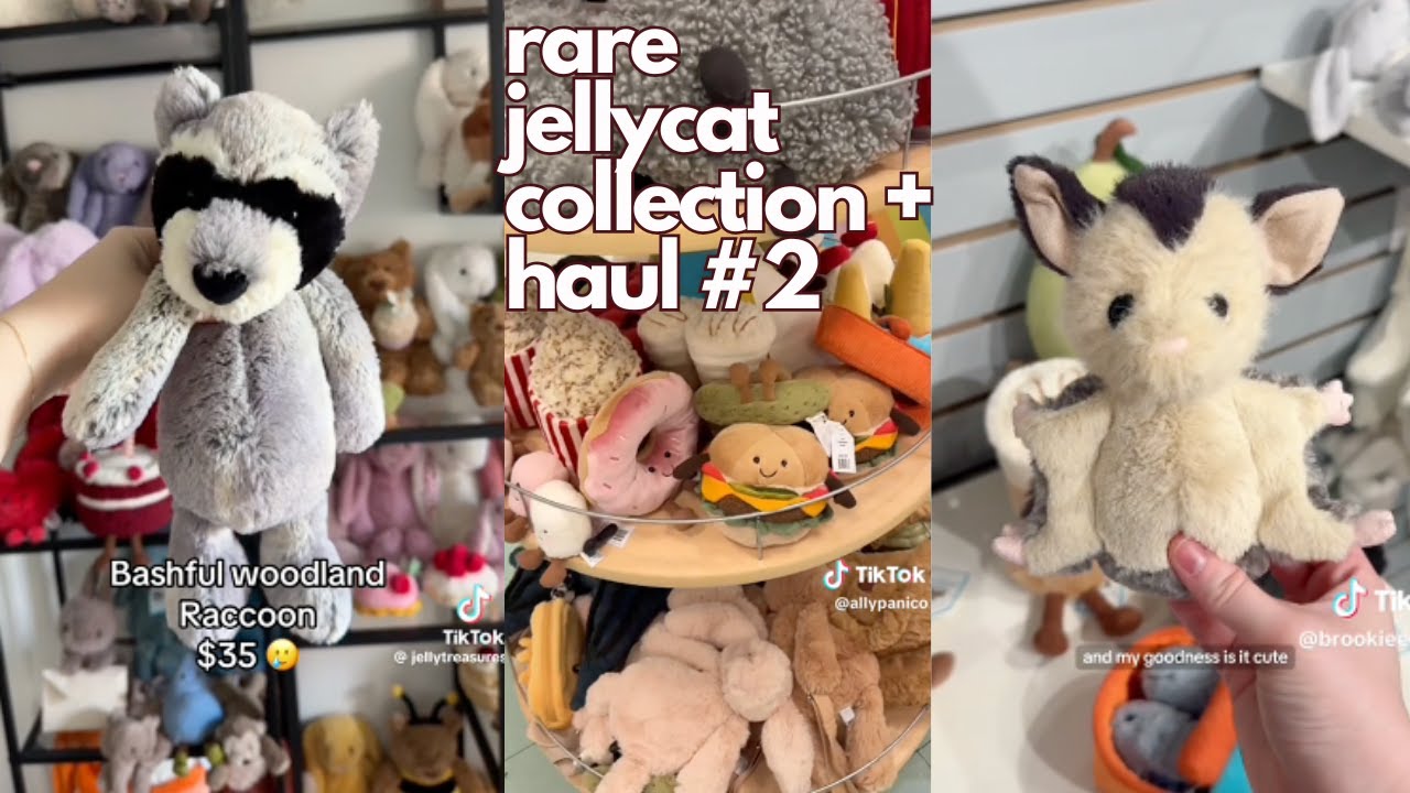 RARE JELLYCAT HAUL, HUNTING + COLLECTION #2 | SMUDGE, DISCONTINUED ...