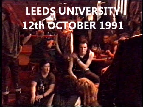 1991 Goth All Dayer Leeds University 80s 90s gothic gig - YouTube