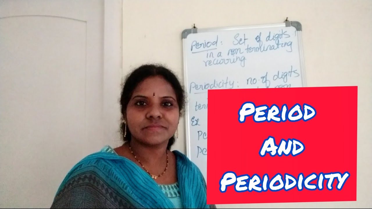 Period and periodicity - YouTube