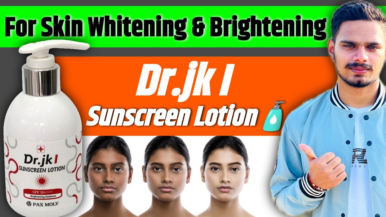 Dr.jk I Sunscreen Lotion🧴Honest Review | Benefits | Side Effects ...