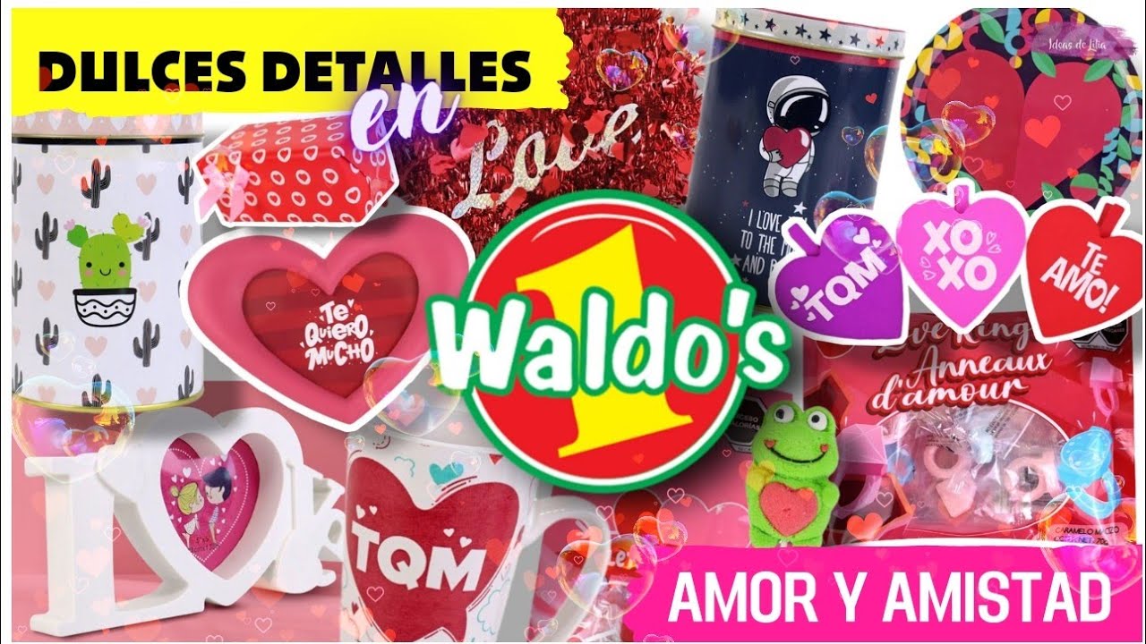 RECORRIDO WALDOS TODOS LOS DULCES PARA SAN VALENTÍN 2023 - YouTube