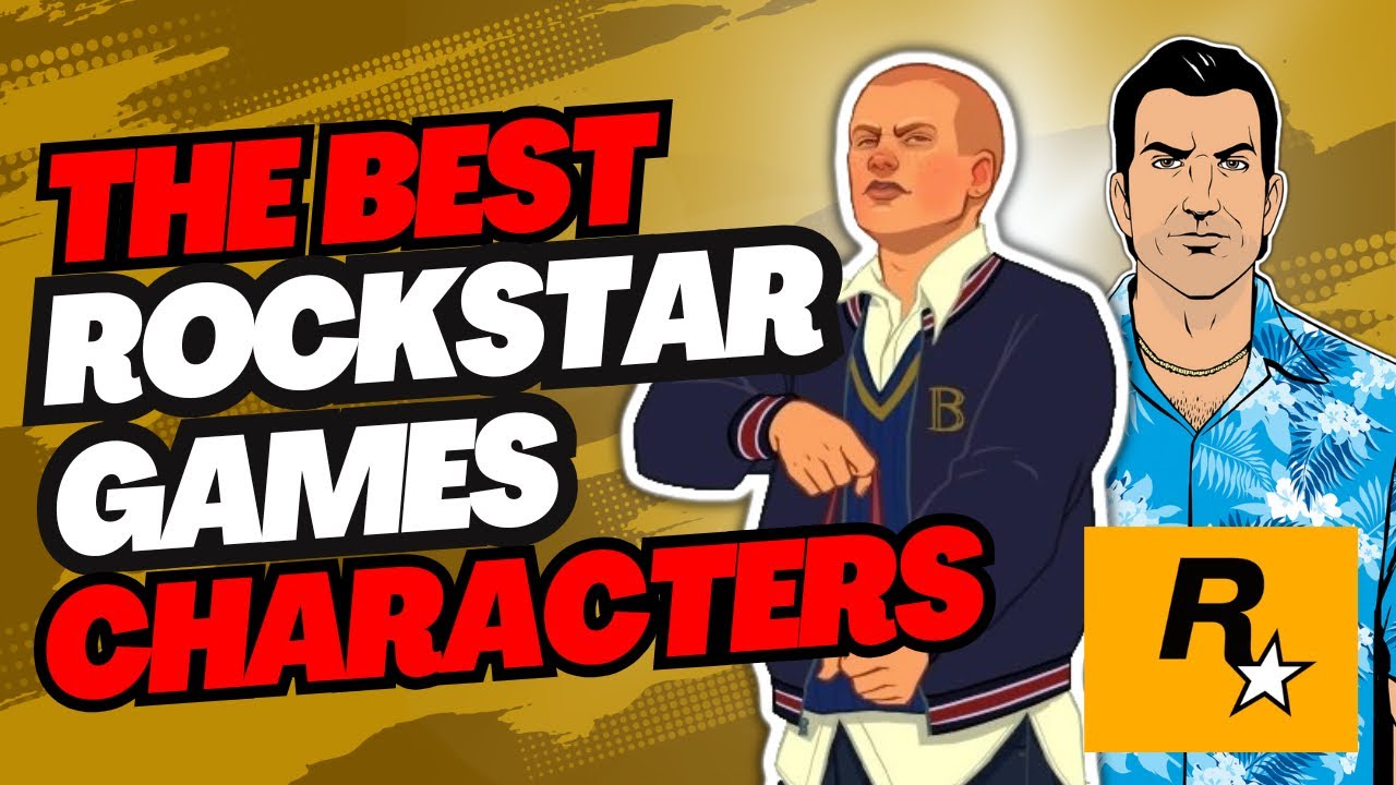 Top 10 BEST Rockstar Games Characters - YouTube