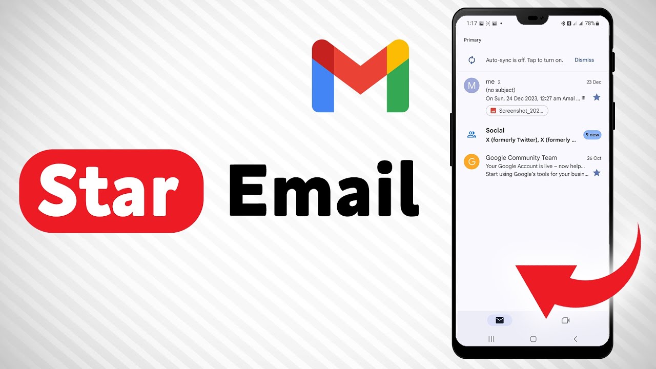 How To Star An Email In Gmail - Full Guide - YouTube