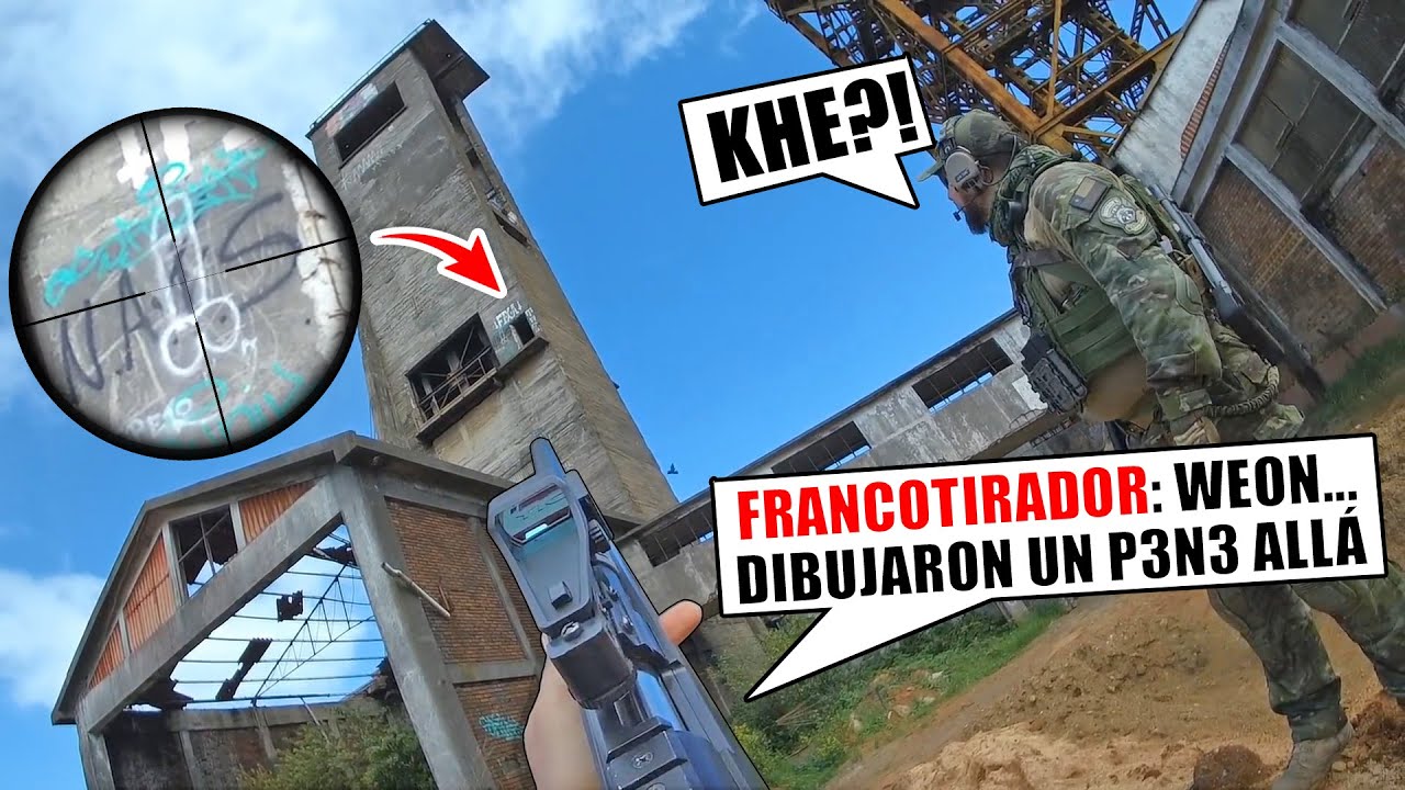 FRANCOTIRADOR encontró ESTO 🤣 Esto solo pasa en Chile... 🙃 Yio Airsoft ...