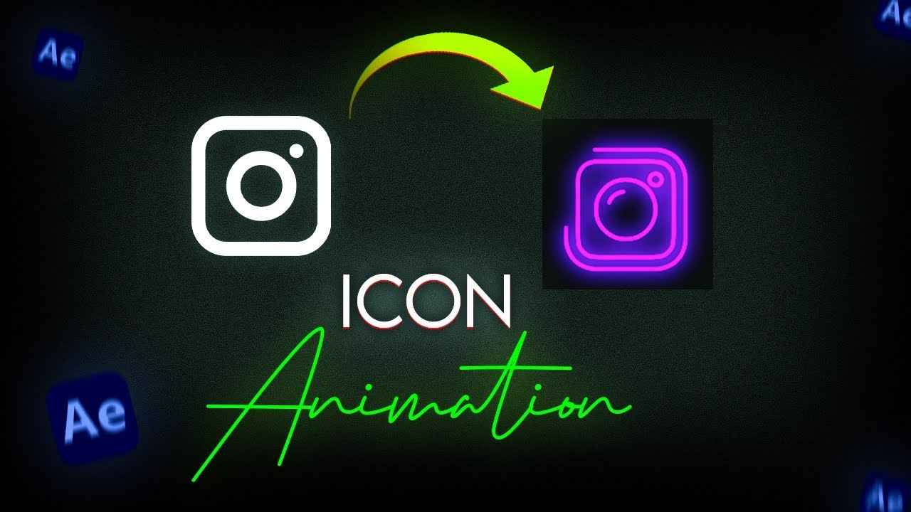 Turn Boaring Icon into Crazy Animation | Create Glowing Outline ...