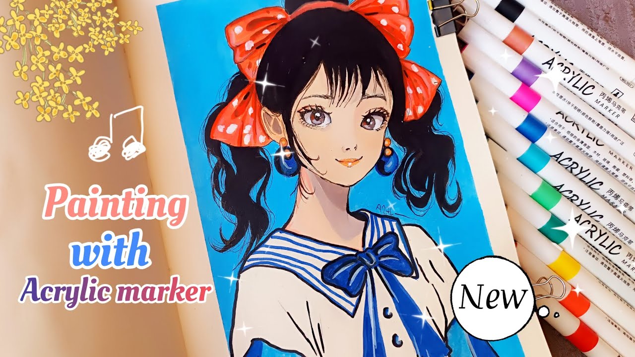 "Mastering Acrylic Markers: Easy Painting Tips & Tricks for Beginners ...