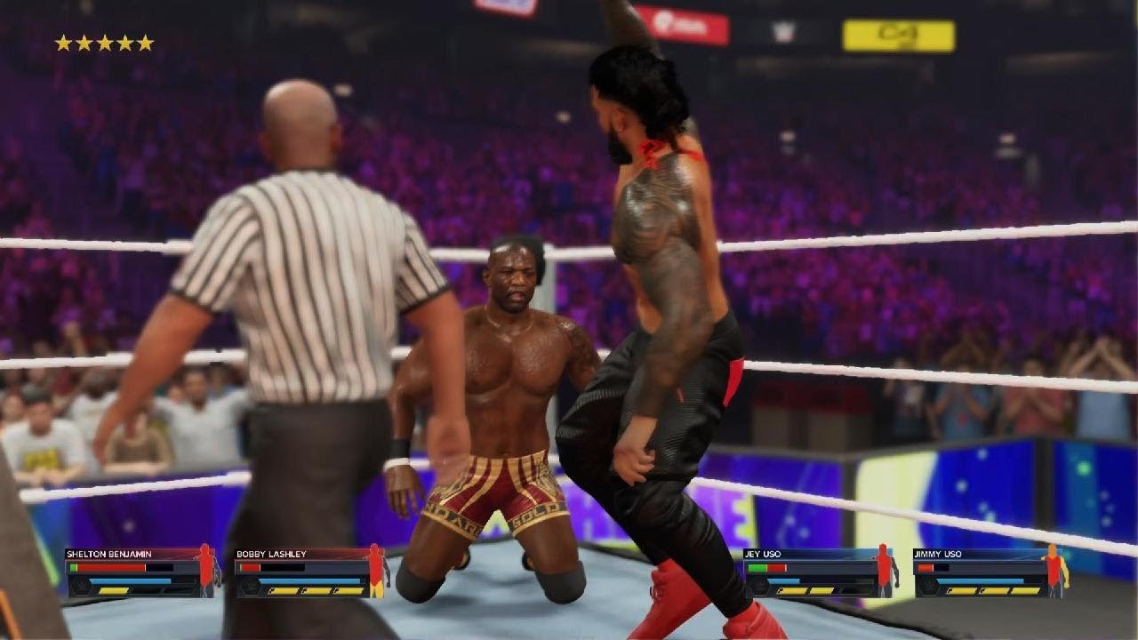 Uso Splash From Top of Ladder, Extreme Rules - YouTube