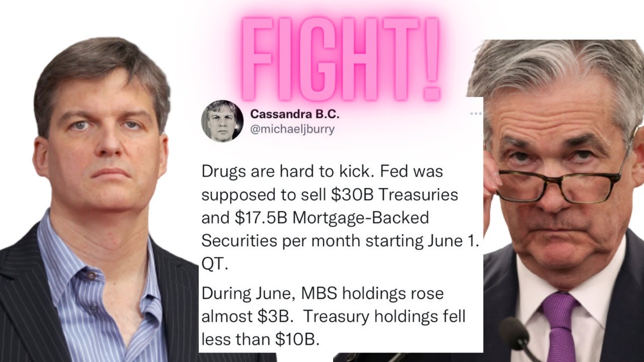 Dr. Michael Burry Calls Out Jerome Powell! - YouTube