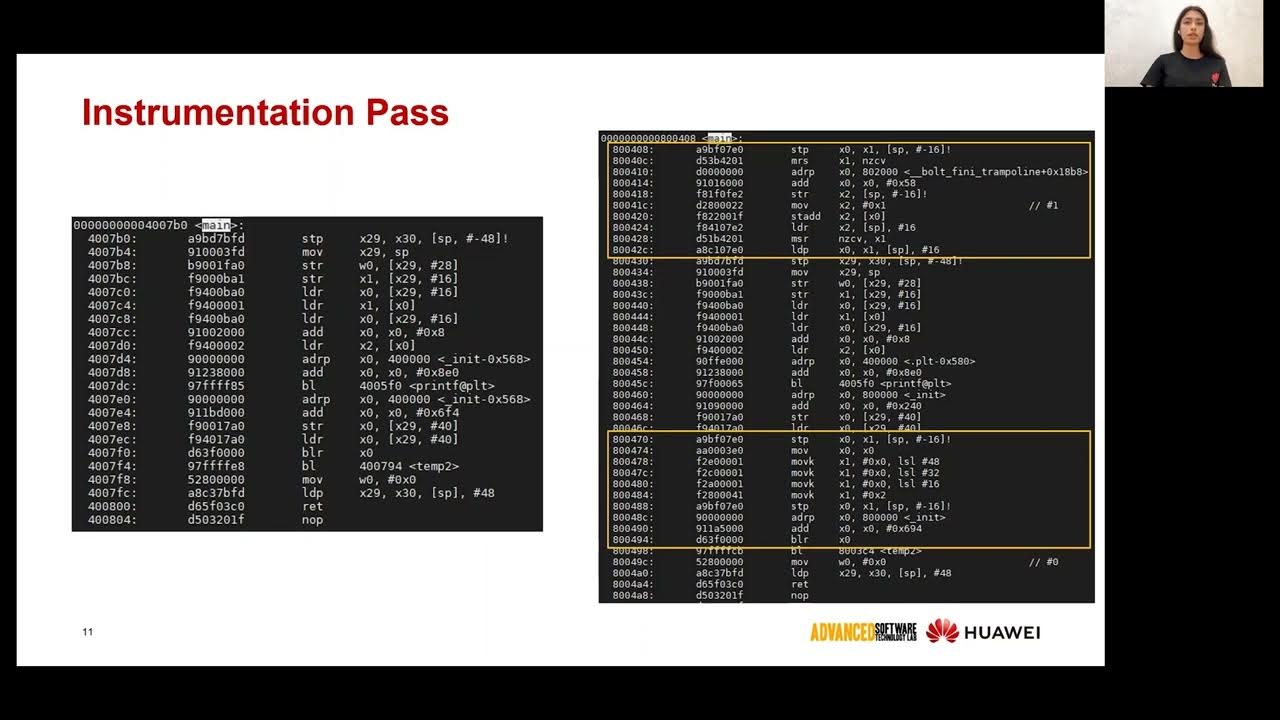 2022 Llvm Dev Mtg Enabling Aarch64 Instrumentation Support In Bolt