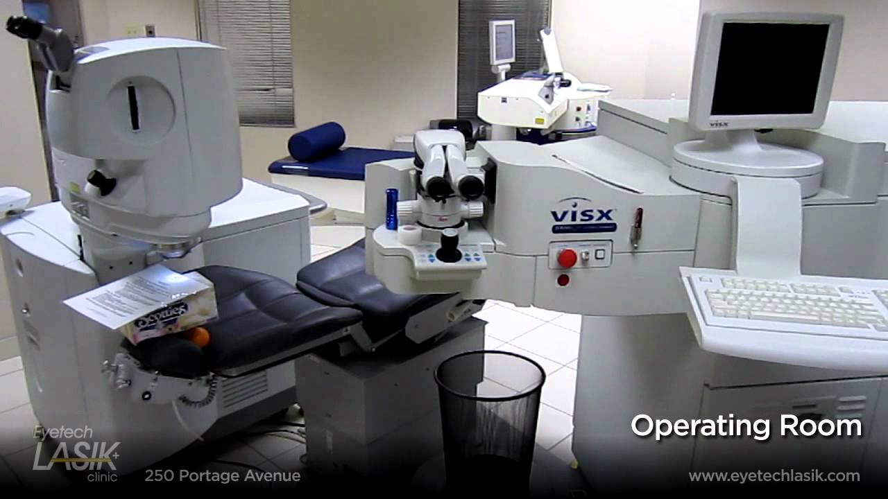 Eyetech Lasik Clinic Operating Room - YouTube