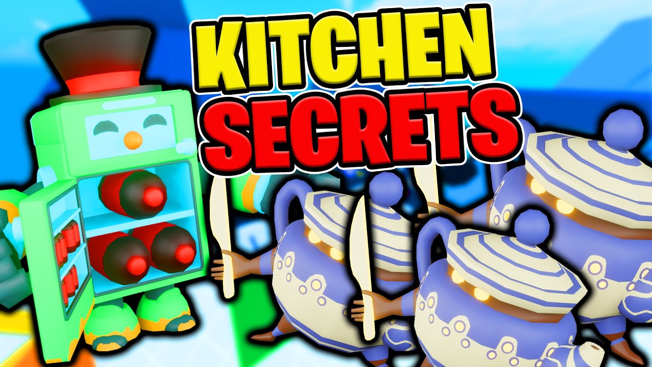 I COOKED UP TONS OF SECRETS IN THE KITCHEN UPDATE! Tapping Legends X ...