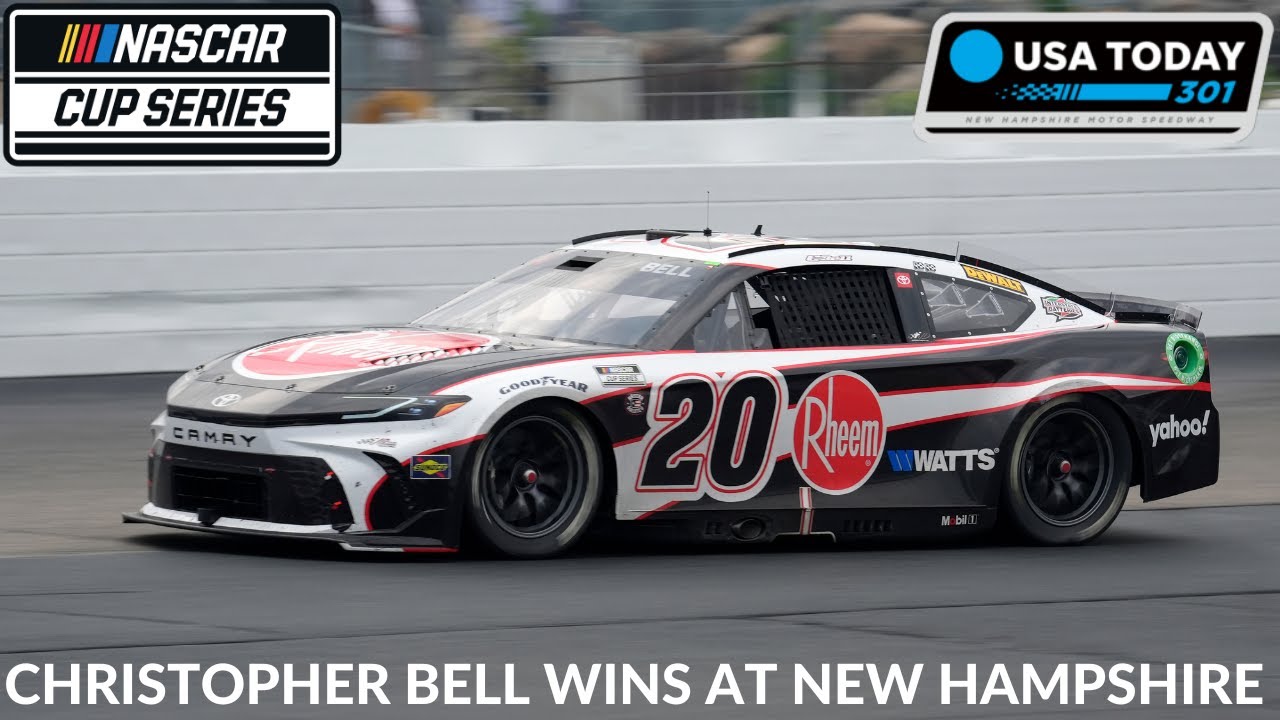 Christopher Bell Wins At New Hampshire - YouTube