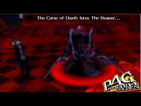 Using Thousand Curses on The Reaper - Persona 4 Golden PC - YouTube