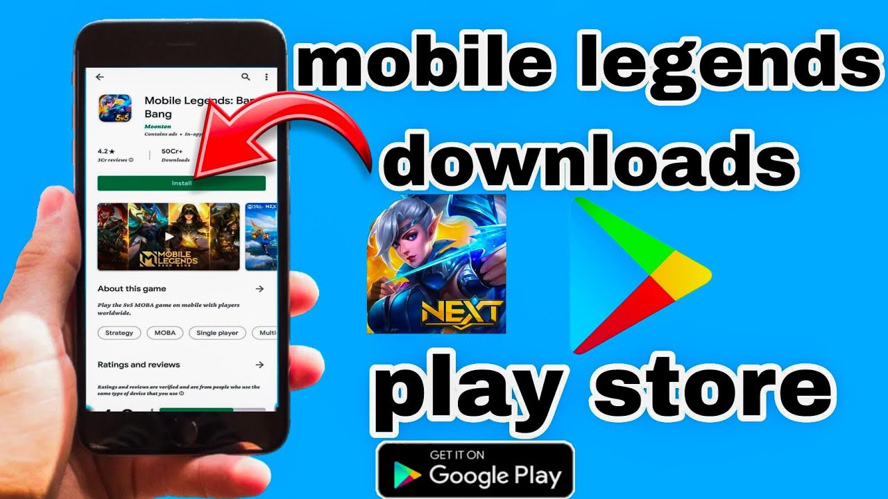 how to mobile legend download in play store|| mobile legends store se ...