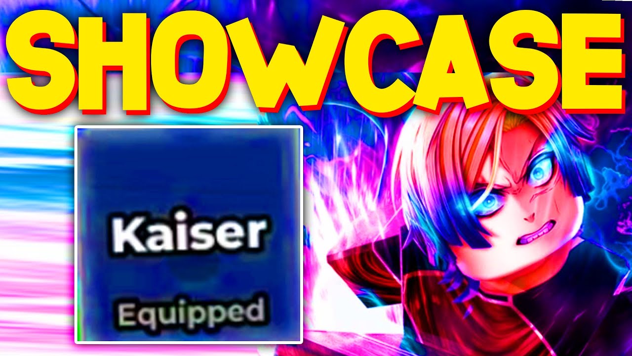 KAISER FULL SHOWCASE in BLUE LOCK RIVALS! (Free Kaiser Code) - YouTube