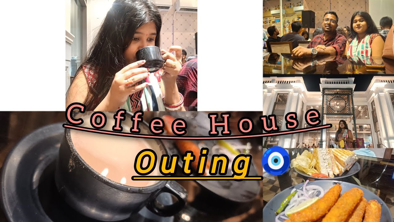 Coffee house outing//দাদা বৌদির সাথে প্রথমবার গেলাম//ডিম তরকা সাথে রুটি ...