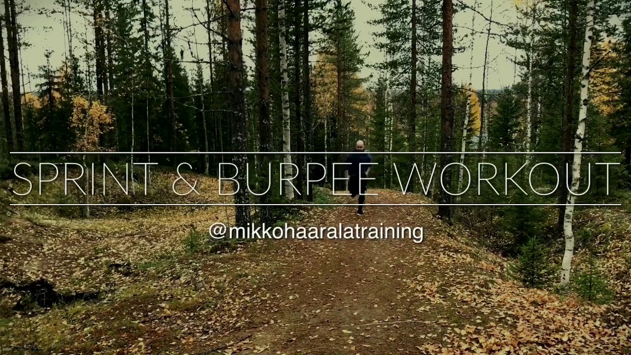 Sprint & Burpee Workout - YouTube