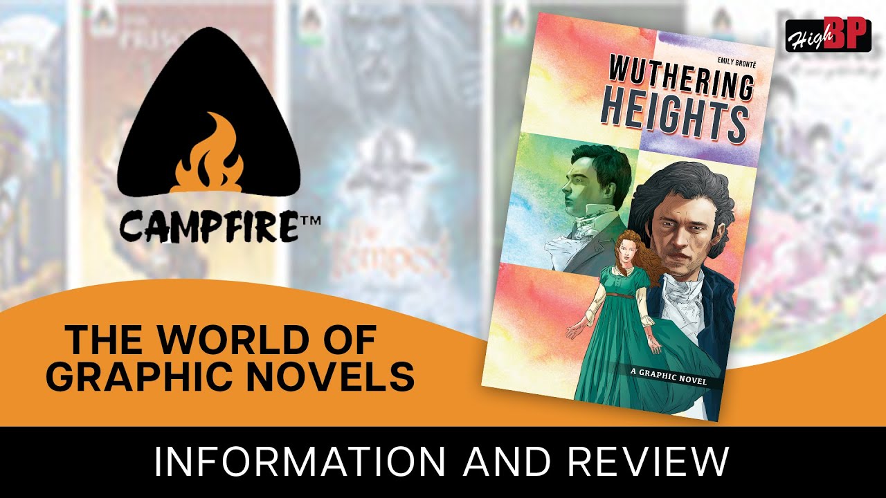 All about Campfire Graphic Novels | Review of wuthering heights ...