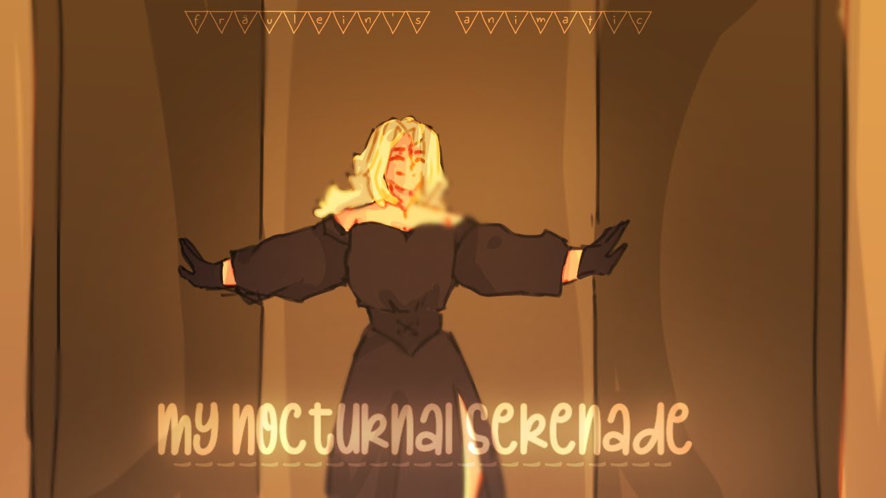 my nocturnal serenade | oc animatic | fräulein - YouTube