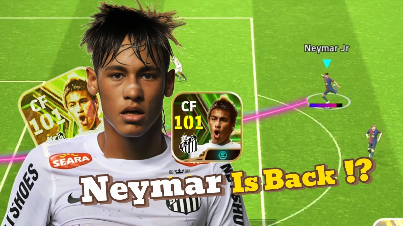 NEYMAR UNLEASHED! 101 Rated CF in eFootball 2024! - YouTube