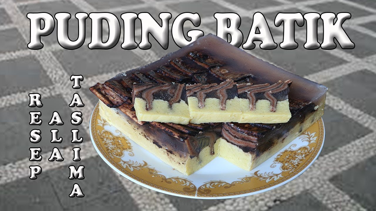 PUDING BATIK UNIK MENARIK ( batik pudding ) - YouTube
