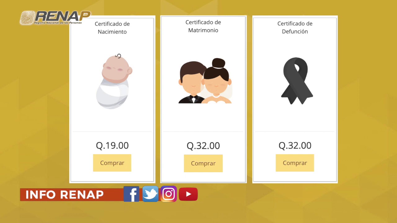 SERVICIOS EN LÍNEA DE RENAP - YouTube