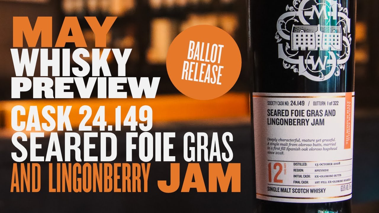 May Whisky Preview — Cask 24.149 Seared Foie Gras and Lingonberry Jam ...