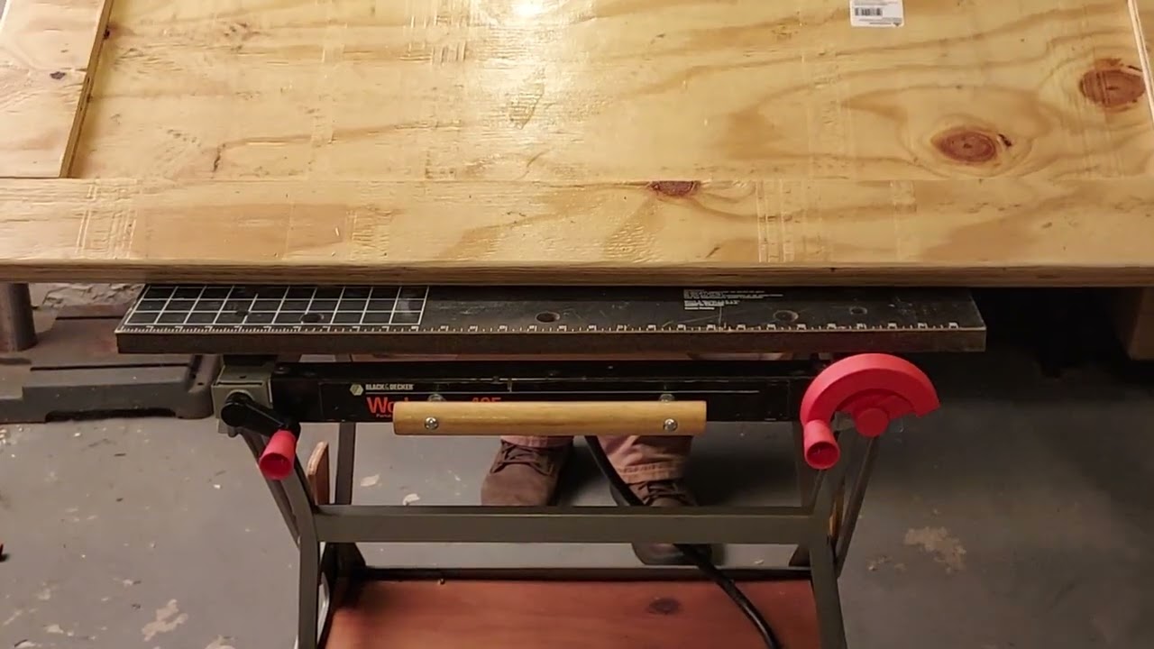 Black and Decker Workmate Auxiliary Top - YouTube